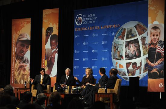 Obama Administration Officials Participate Us Global Editorial Stock ...