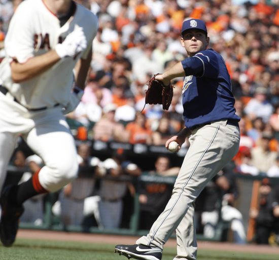 San Diego Padres Tim Stauffer Aims Editorial Stock Photo - Stock Image ...