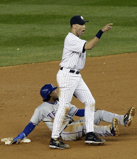New York Yankees Derek Jeter Reacts Editorial Stock Photo - Stock Image ...