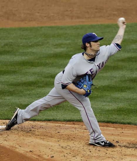 Texas Rangers Starting Pitcher Cj Wilson Editorial Stock Photo - Stock ...