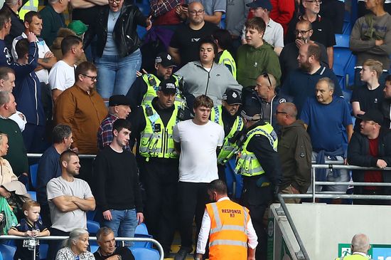 Millwall Fan Arrested By Police After Editorial Stock Photo - Stock ...