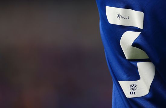 Efl Mind Numbering On Cardiff City Editorial Stock Photo - Stock Image ...