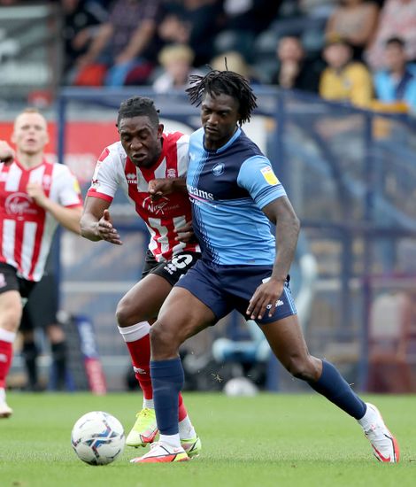 Dan Nlundulu Lincoln City Competes Ball Editorial Stock Photo - Stock ...