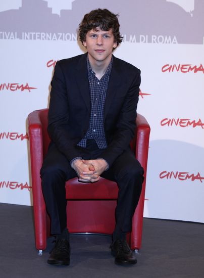 Jesse Eisenberg Arrives Photocall Film Social Editorial Stock Photo ...