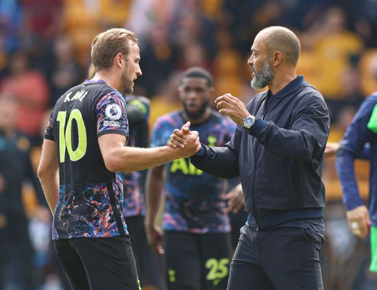 Totten Manager Nuno Santo Harry Kane Editorial Stock Photo - Stock ...
