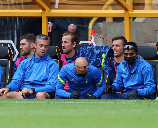 Harry Kane Tottenham Hotspur On Bench Editorial Stock Photo - Stock ...