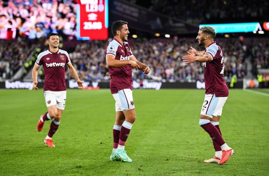 Pablo Fornals West Ham United Scores Editorial Stock Photo - Stock ...