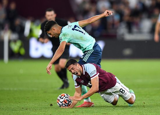 Pablo Fornals West Ham United Ayoze Editorial Stock Photo - Stock Image ...