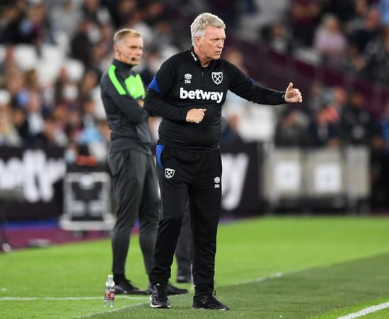 David Moyes Manager West Ham United Editorial Stock Photo - Stock Image ...