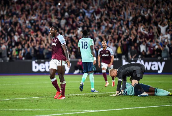 Michail Antonio West Ham United Scores Editorial Stock Photo - Stock ...