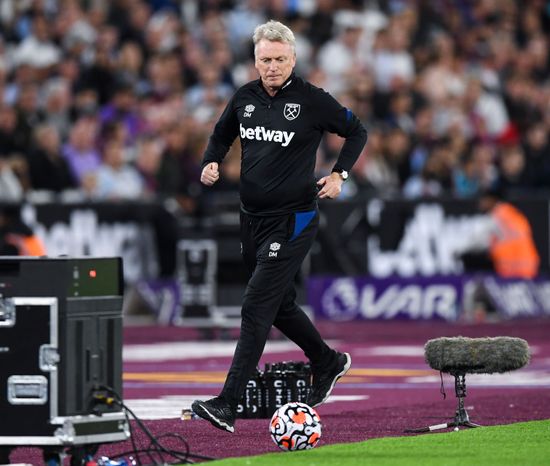 David Moyes Manager West Ham United Editorial Stock Photo - Stock Image ...