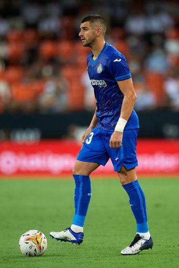 Stefan Mitrovic Getafe Action During La Editorial Stock Photo - Stock ...