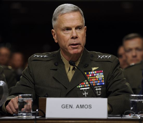 Marine Corps Commandant Gen James Amos Editorial Stock Photo - Stock ...