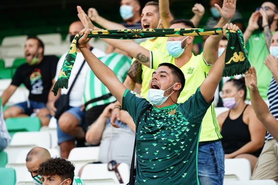 Real Betis Fans Seen During La Editorial Stock Photo - Stock Image ...