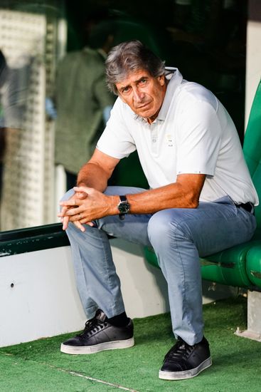 Real Betis Coach Manuel Pellegrini Seen Editorial Stock Photo - Stock ...