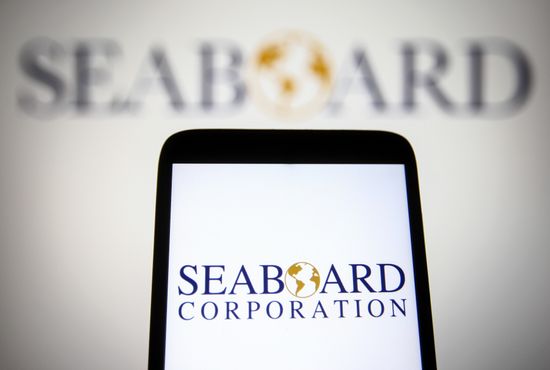 This Photo Illustration Seaboard Corporation Logo Editorial Stock Photo ...