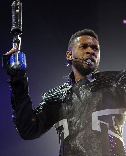 American Singer Usher Perfoms O2 Arena Editorial Stock Photo - Stock ...