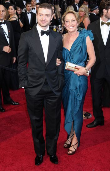 Justin Timberlake His Mother Lynn Harless Editorial Stock Photo - Stock ...
