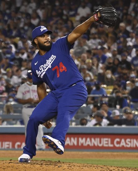 Los Angeles Dodgers Closing Pitcher Kenley Editorial Stock Photo ...