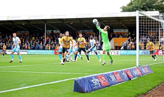 Ben Garratt Ba Makes Save Behind Editorial Stock Photo - Stock Image ...