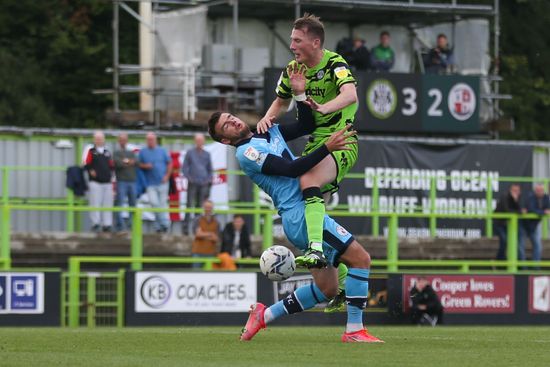 Crawley Town Midfielder Tyler Frost 11 Editorial Stock Photo - Stock ...