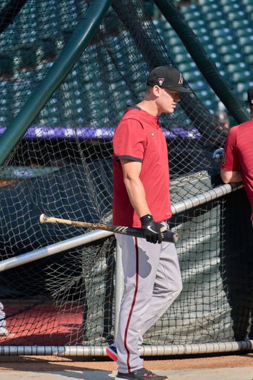 Arizona Catcher Carson Kelly 18 During Editorial Stock Photo - Stock ...