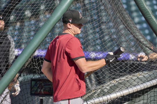 Arizona Catcher Carson Kelly 18 During Editorial Stock Photo - Stock ...