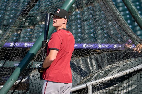 Arizona Catcher Carson Kelly 18 During Editorial Stock Photo - Stock ...