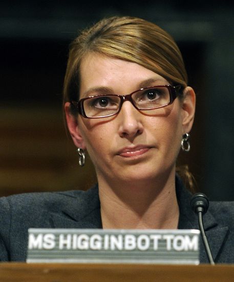 Heather Higginbottom Testifies Before Senate Budget Editorial Stock ...