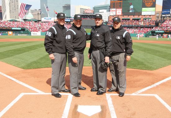 Umpires L R Tim Timmons Mark Editorial Stock Photo - Stock Image ...