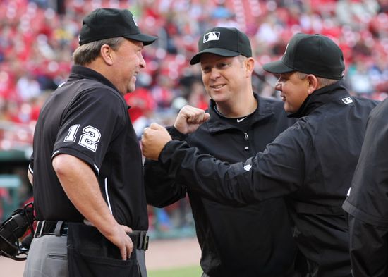 Umpires Todd Tichenor C Greg Gibson Editorial Stock Photo - Stock Image ...