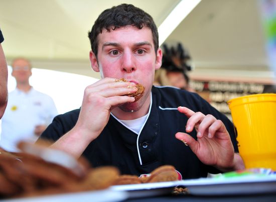 Jay Gormonster Gorman Eats Oatmeal Cream Editorial Stock Photo - Stock ...
