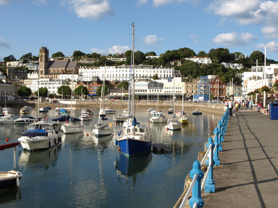 Old Harbour Looking North Torquay Devon Editorial Stock Photo - Stock ...