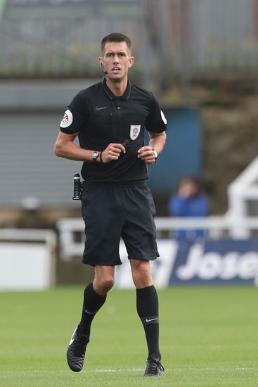 Referee Declan Bourne During Sky Bet Editorial Stock Photo - Stock ...