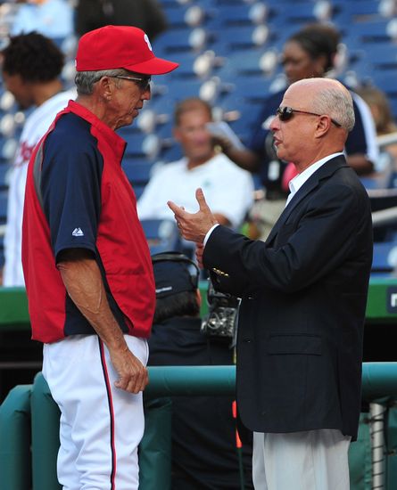 Washington Nationals Coowner Mark Lerner Talks Editorial Stock Photo ...
