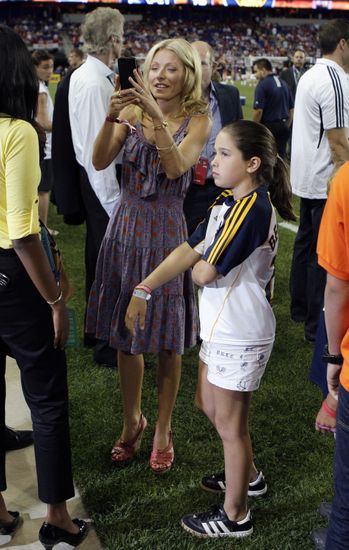 Kelly Ripa Stands On Field Before Editorial Stock Photo - Stock Image ...