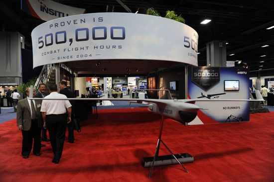 Model Interrogator Unmanned Aerial Vehicle Made - Foto de stock de ...