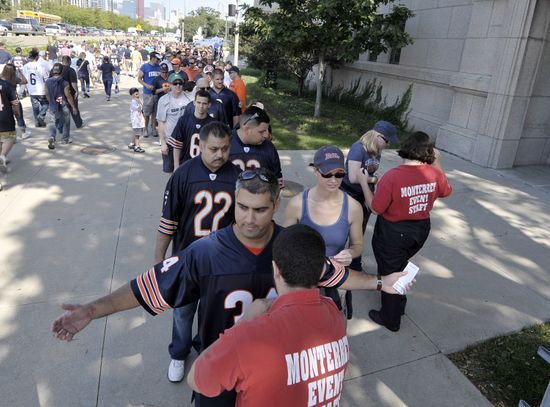 Fans Patted Down Before Entering Soldier Editorial Stock Photo - Stock ...