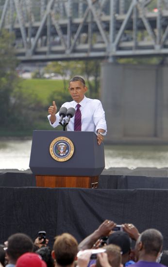 President Barack Obama Pushes Congress Pass Editorial Stock Photo ...