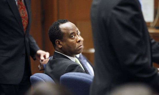 Dr Conrad Murray Watches His Former Editorial Stock Photo - Stock Image ...