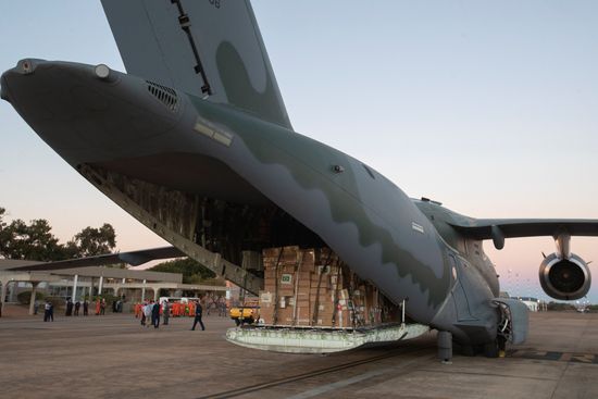 View Brazilian Military Aircraft Brasilia Airport Editorial Stock Photo ...