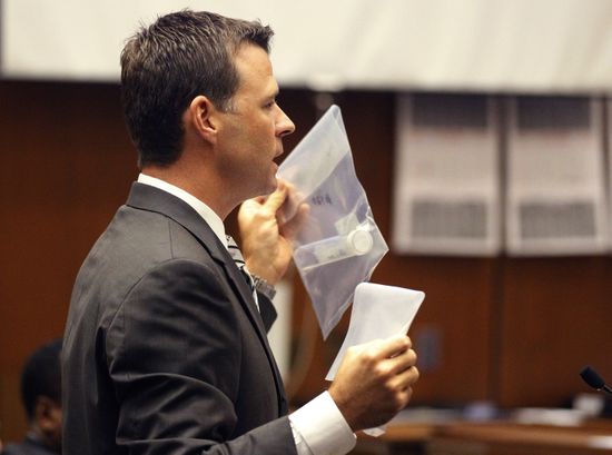 Deputy District Attorney David Walgren Questions Editorial Stock Photo ...
