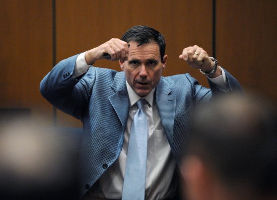 Defense Attorney Ed Chernoff Addresses Jury Editorial Stock Photo ...