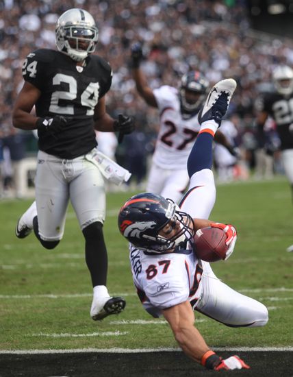 Denver Broncos Wr Eric Decker 87 Editorial Stock Photo - Stock Image ...