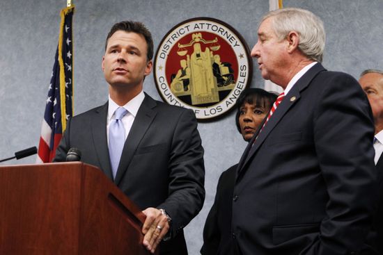 Deputy District Attorney David Walgren Lmakes Editorial Stock Photo ...