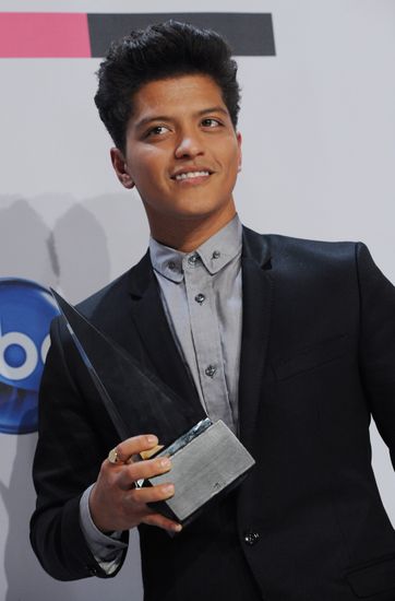 Singer Bruno Mars Appears Backstage After Editorial Stock Photo - Stock ...