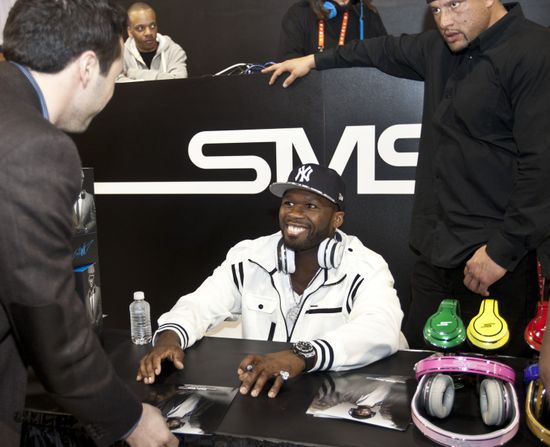 Rapper 50 Cent Signs Autographs Sms Editorial Stock Photo - Stock Image ...