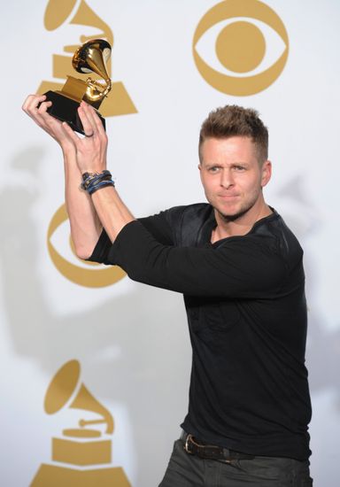 Ryan Tedder Producer Adeles Grammy Winning Editorial Stock Photo ...