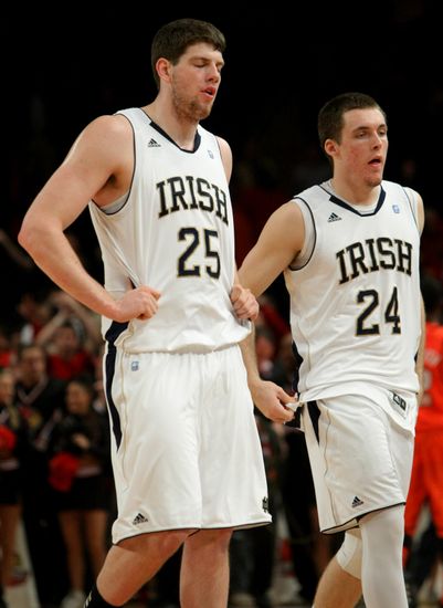 Tom Knight L Pat Connaughton Notre Editorial Stock Photo - Stock Image ...