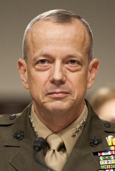 Marine Corps Gen John Allen Commander Editorial Stock Photo - Stock ...